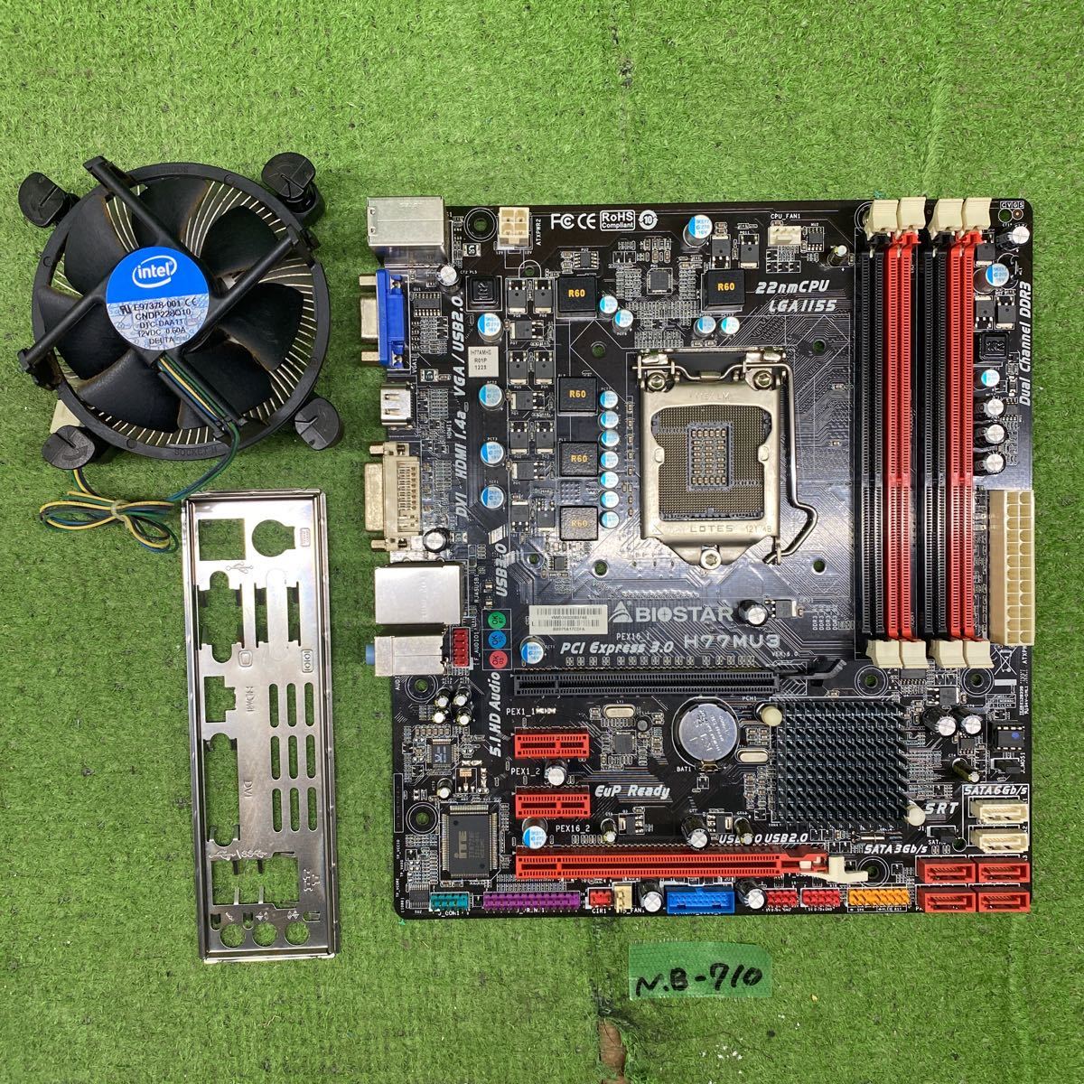 【やや傷や汚れあり】BIOSTAR TH61-ITX 動作品 CPU i5-3470 付き、LGA1155 の落札情報詳細| ヤフオク落札価格 ...