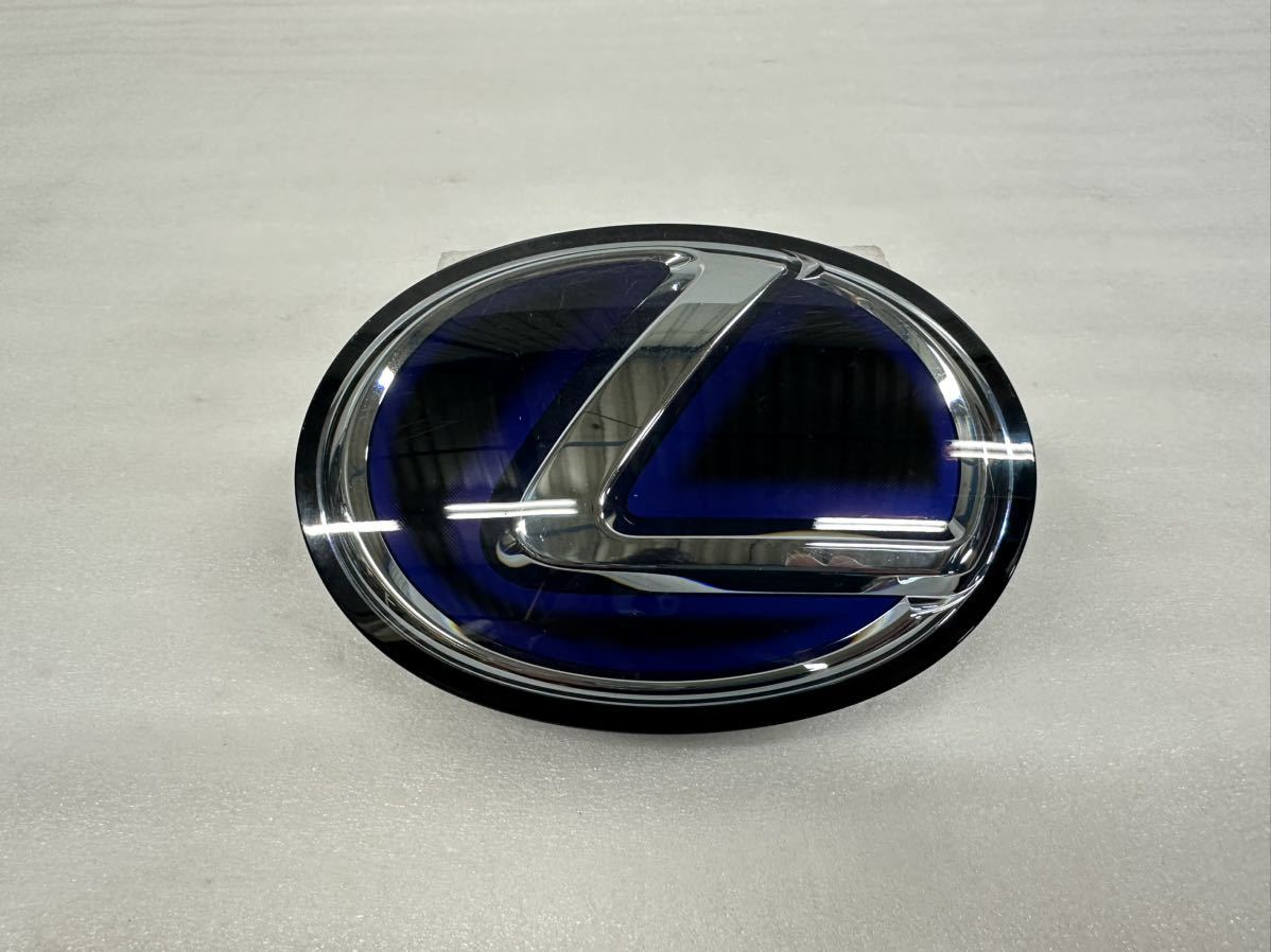 送料込み 折れ割れ無し レクサス LS プリクラッシュ対応 純正 フロント グリル エンブレム 53141-30040 GS IS ミリ波 ...