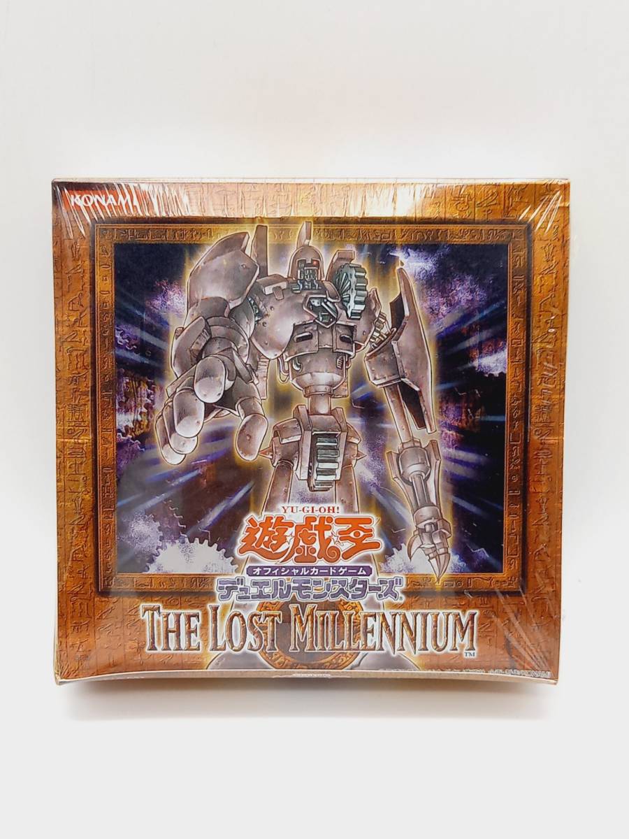 【未使用】【未開封・シュリンク付】コナミ 遊戯王 デュエルモンスターズ THE LOST MILLENNIUM ザ・ロスト・ミレニアム BOX ...