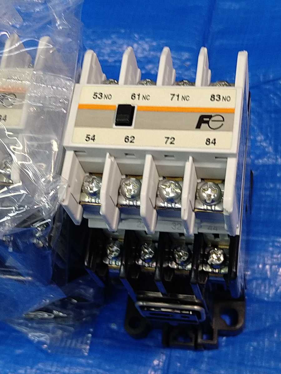 【未使用】 富士電機 新品 マグネットスイッチ SH-4 補助接点付き 合計8aの接点 電磁接触器 コイルAc100v 3個セットの落札情報詳細 - ヤフオク落札価格検索 オークフリー