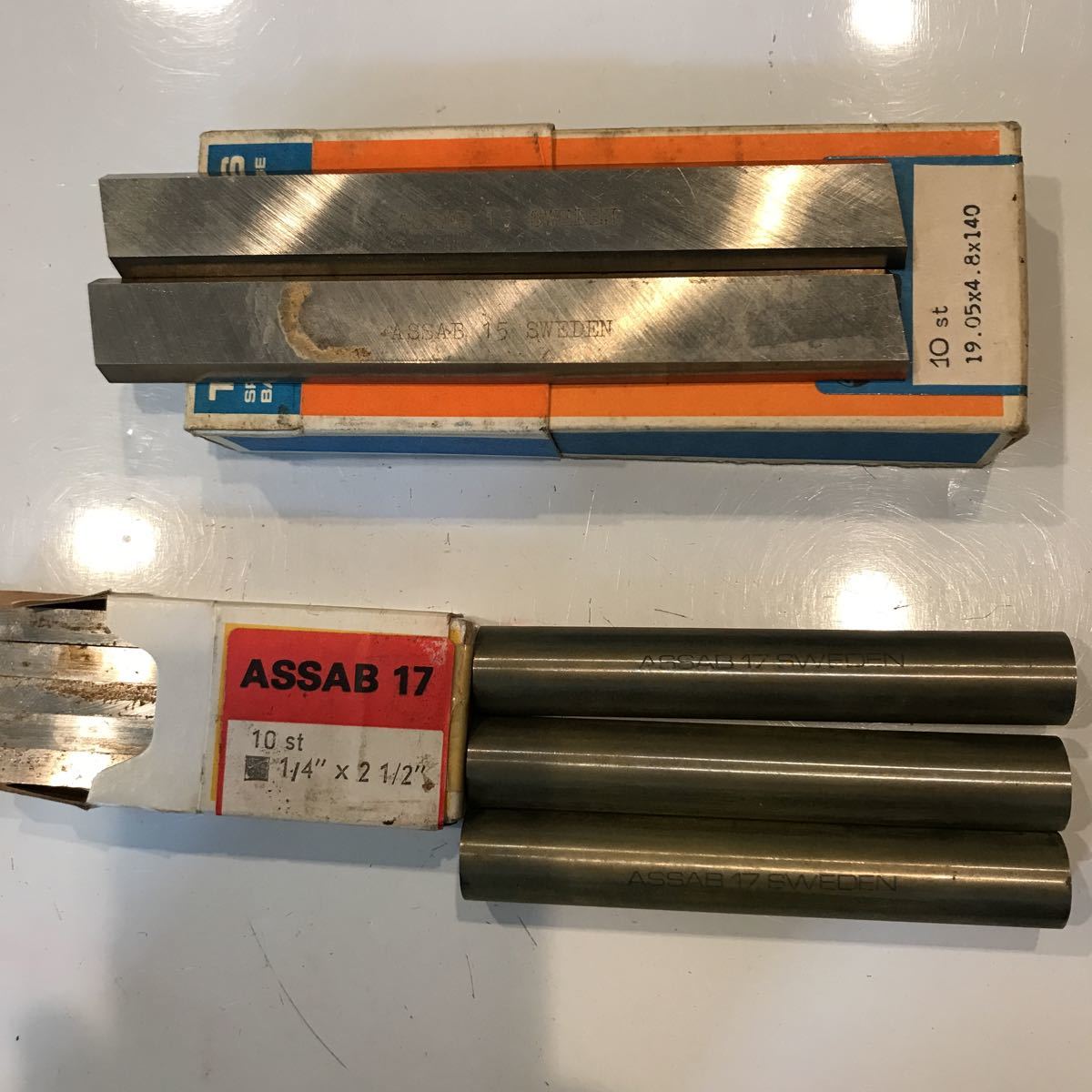 【未使用】ASSAB 17 完成バイト 1/4x2 1/2 10本 未使用 の落札情報詳細| ヤフオク落札価格情報 オークフリー