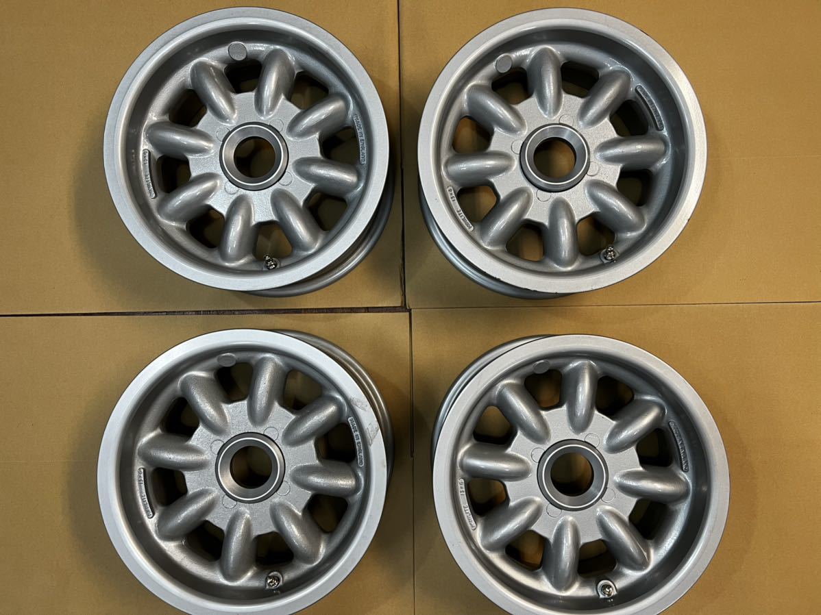 【未使用】ロータス エラン ミニライト マグネシウムホイール 4本セット 6J×13インチ+20 S1.S2.S3.S4+2センターロック ...