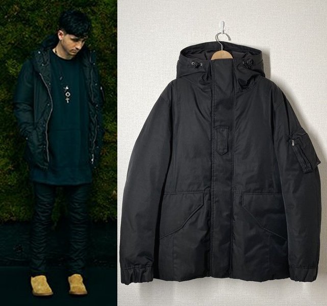 【目立った傷や汚れなし】【定価10万円】nonnative ノンネイティブ TROOPER HOODED DOWN JACKET C/N TWILL URETHANE COATED ダウン ...