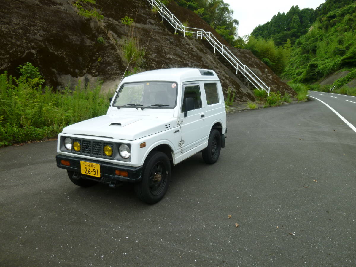 【走行距離 120,000 km】ジムニー パノラミックルーフ JA71 550 車検1年付きの落札情報詳細 - ヤフオク落札価格検索 オークフリー