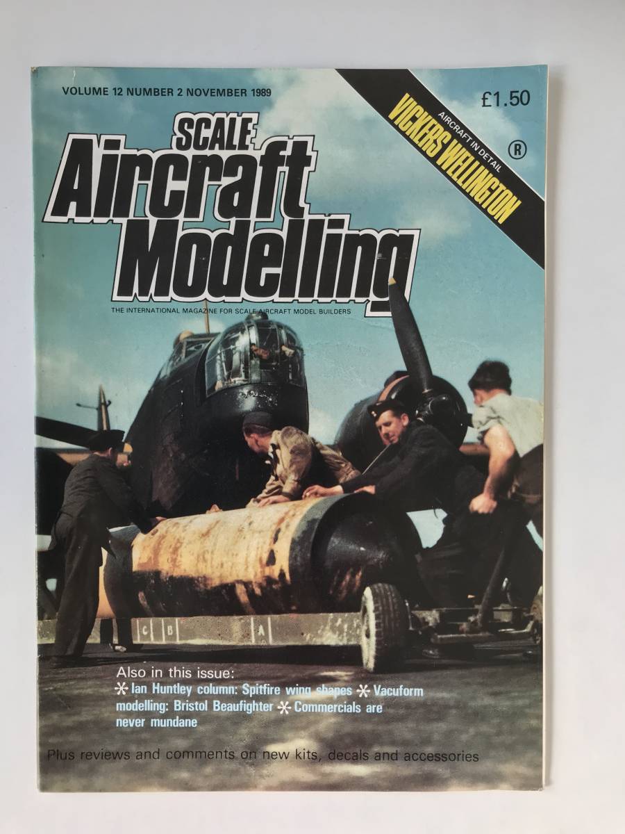 【やや傷や汚れあり】SCALE Aircraft Modelling VOLUME 12 NUMBER 2 1989年11月 TM3191の ...