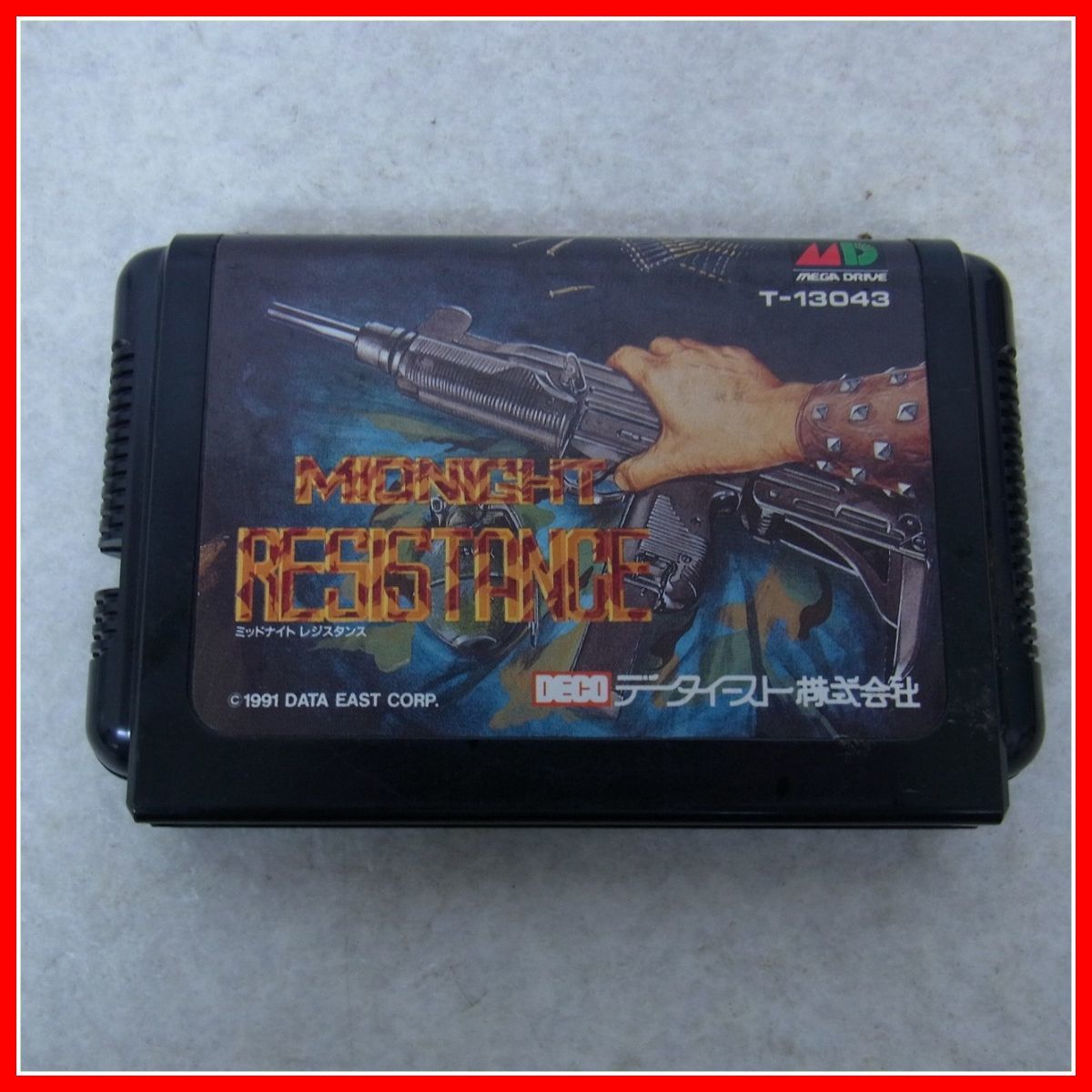 【傷や汚れあり】☆動作保証品 MD メガドライブ ミッドナイトレジスタンス DATA EAST データイースト【PPの落札情報詳細 ...
