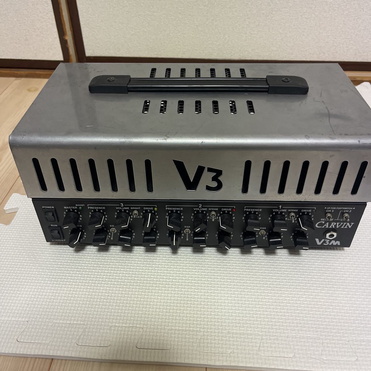 【傷や汚れあり】CARVIN V3M 真空管 ギターアンプヘッド ジャンクの落札情報詳細 - ヤフオク落札価格検索 オークフリー