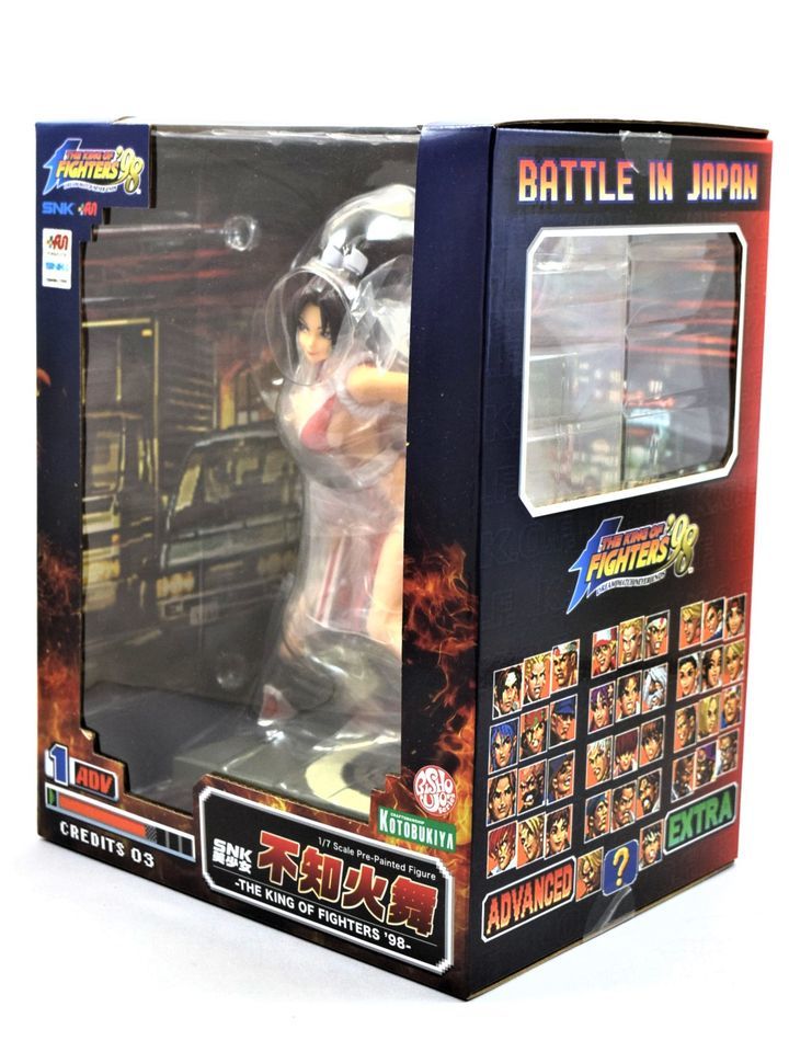 【やや傷や汚れあり】27_YK CD6) SNK美少女 不知火舞 -THE KING OF FIGHTERS '98- 1/7スケール PVC製 塗装済み完成品 フィギュア の落札情報詳細 ...