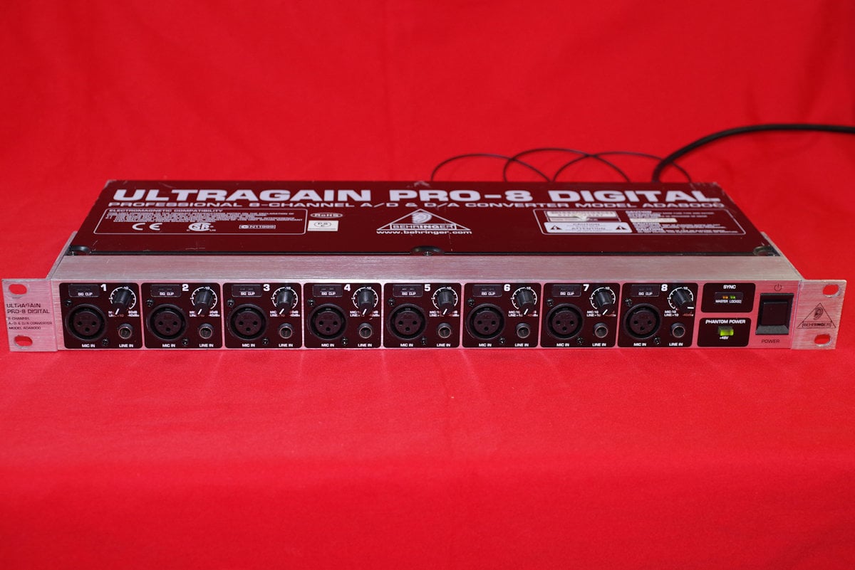 【傷や汚れあり】★★BEHRINGER/ADA8000 ULTRAGAIN PRO-8 DIGITAL 中古★★ の落札情報詳細| ヤフオク ...