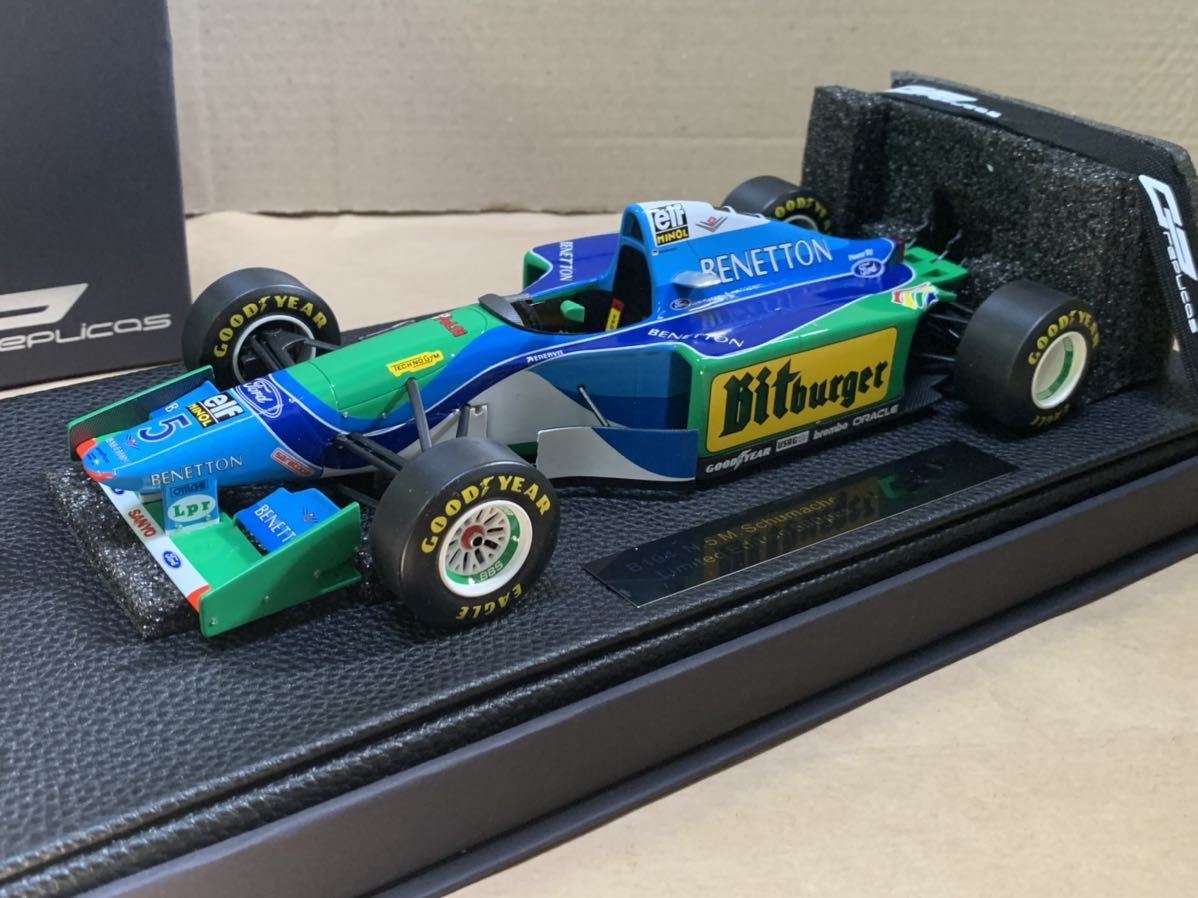 【やや傷や汚れあり】GP replicas 1:18 Benetton B194 N.5 Michael Schumacher GPレプリカーズ ベネトン M.シューマッハ F1 の落札情報 ...