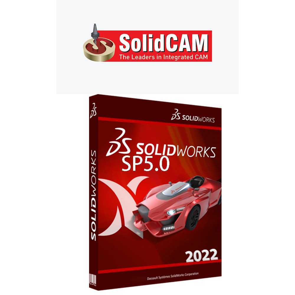 【未使用に近い】【最新】SOLIDWORKS Premium 2022 SP5.0インストール動画付き + SolidCAM 2022 ...