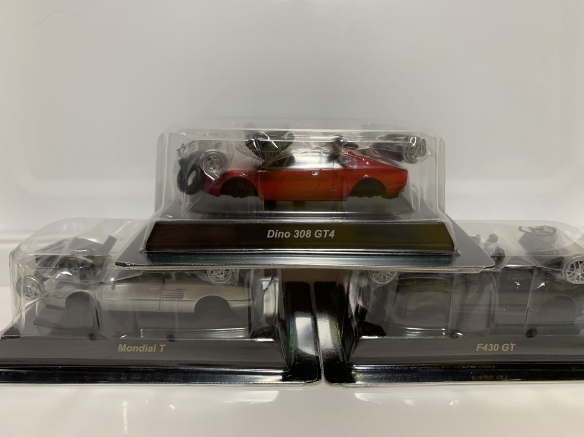 【目立った傷や汚れなし】京商 1/64 Ferrari Minicar Collection フェラーリミニカーコレクション 未組み立て品 6 ...