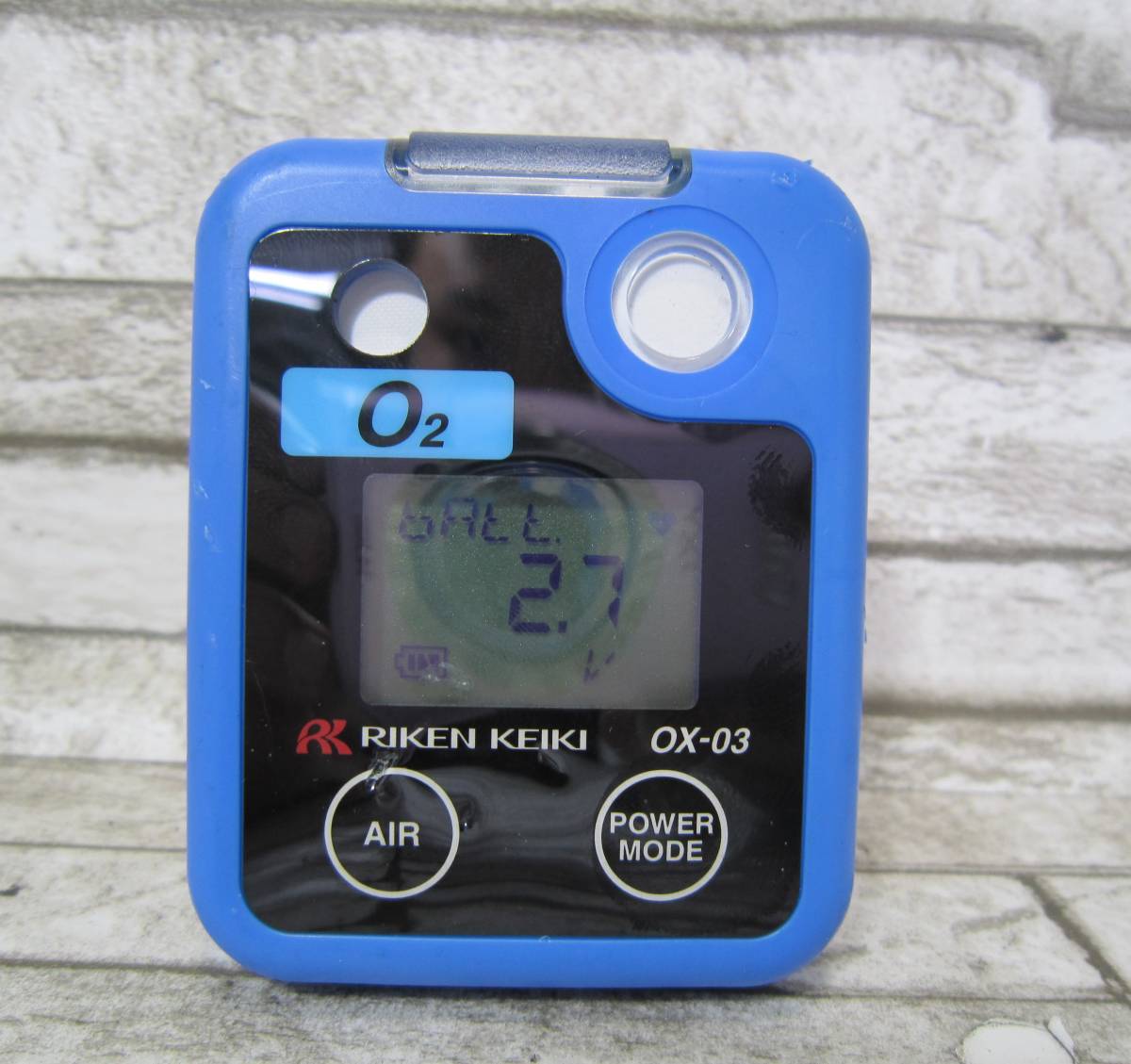 【目立った傷や汚れなし】RIKEN KEIKI OX-03 酸素濃度計 酸素用パーソナルガスモニター O2 の落札情報詳細| ヤフオク落札価格情報 オークフリー