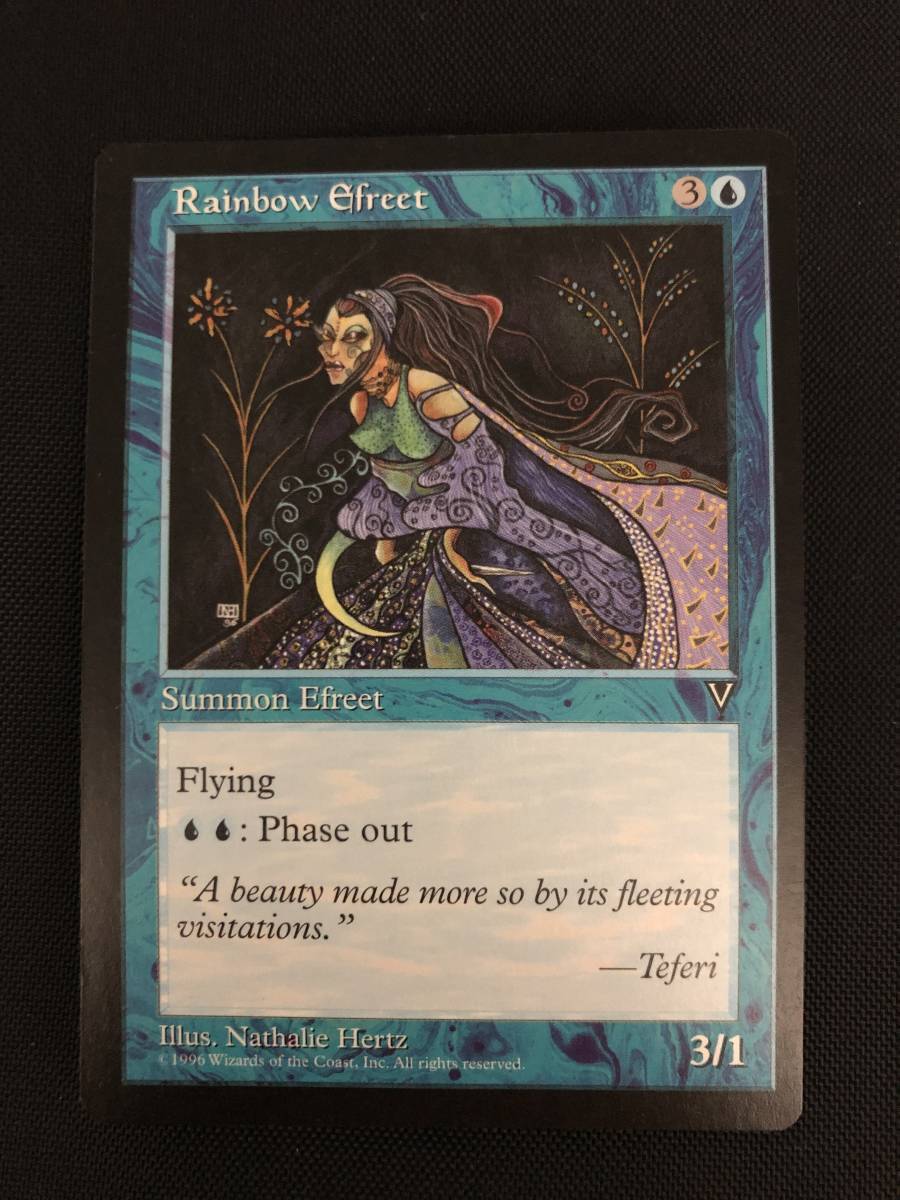 【傷や汚れあり】《虹のイフリート/Rainbow Efreet》[ビジョンズ] 英語版 (mtg Magic: The Gathering ...
