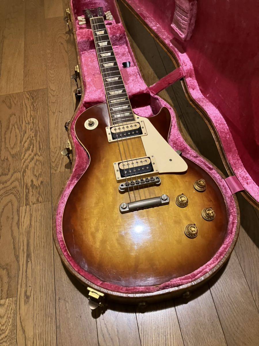 Old Tokai LS 200 79年製 奇跡のタイムマシーンコンディション 超希少 トーカイ 金ロゴ レスポールリボーン カシュー塗装 の ...