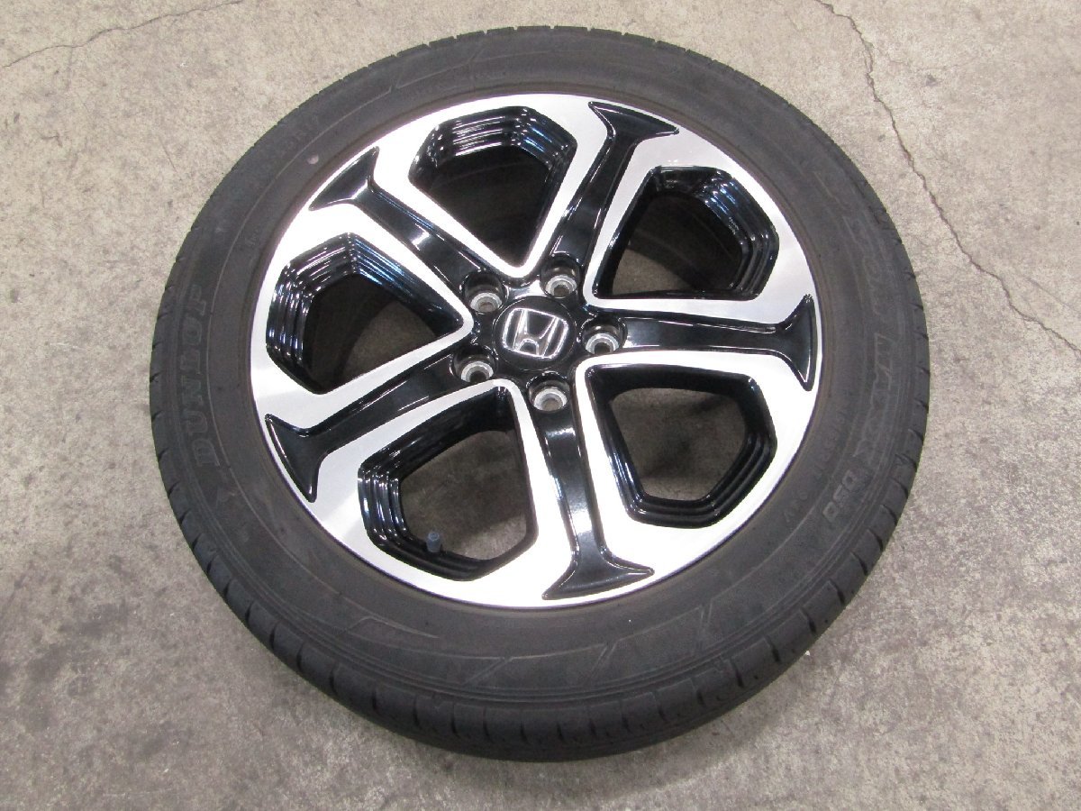 【傷や汚れあり】 [U861]④ ホンダ純正 RU3 RU4 ヴェゼルハイブリッド 17×7J+55 PCD:114.3-5H【保護用タイヤ】215/55R17 1本 スペア等に の落札情報 ...