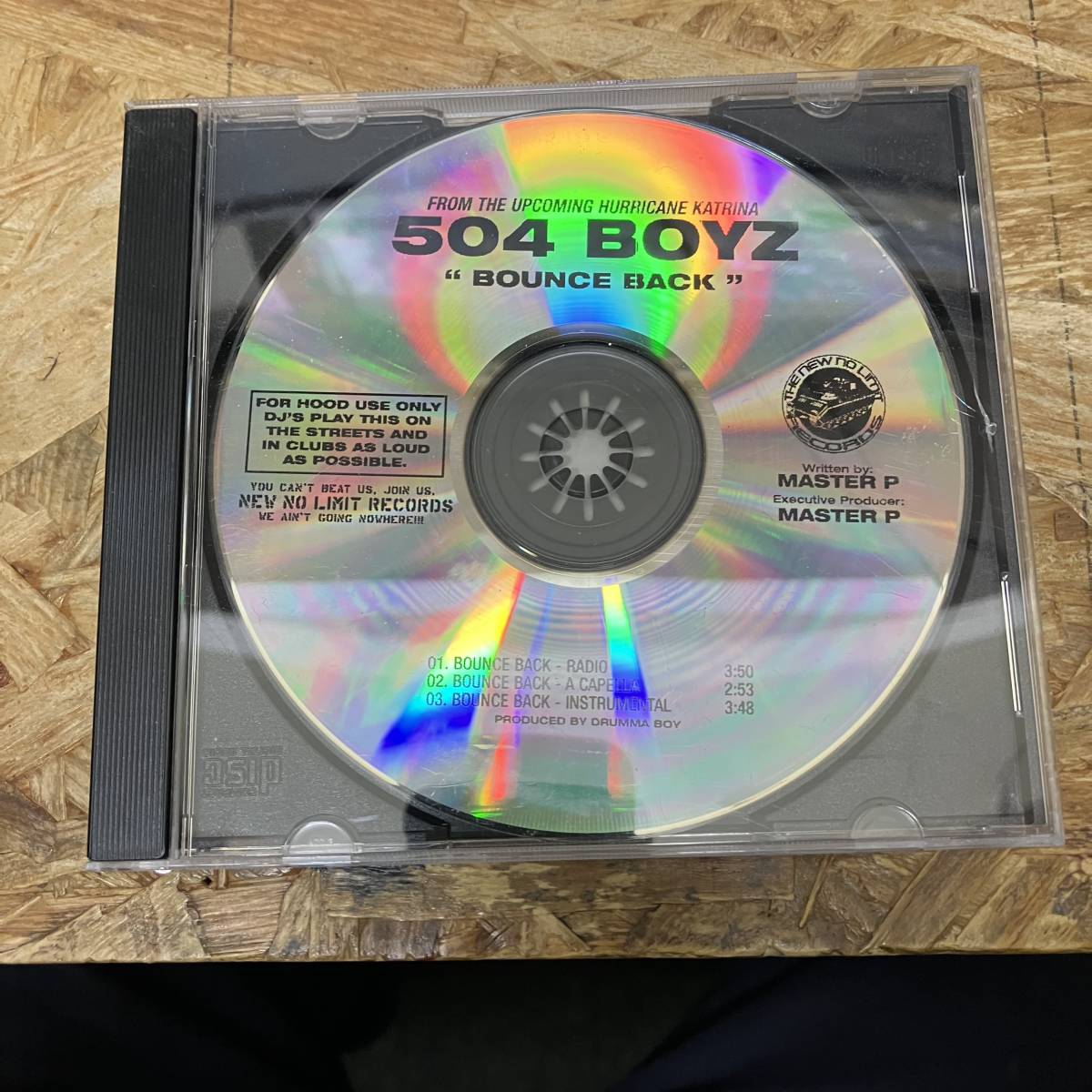 【目立った傷や汚れなし】 HIPHOP,R&B 504 BOYZ - BOUNCE BACK INST,シングル! CD 中古品の落札情報詳細 - ヤフオク落札価格検索 オークフリー