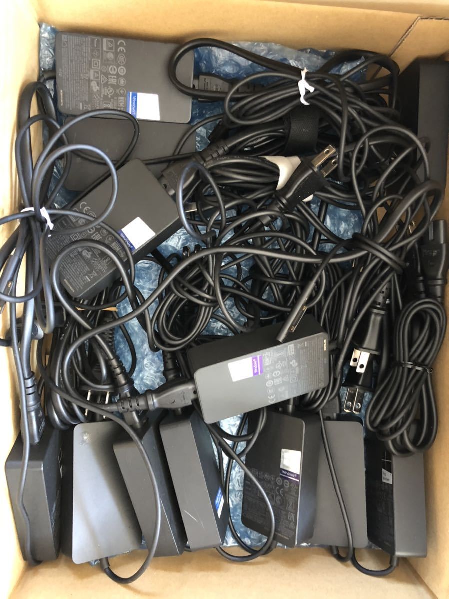 【やや傷や汚れあり】Microsoft Surface Pro6,Pro 5,Pro 4,Pro 3 用 Model:1800 純正AC ...