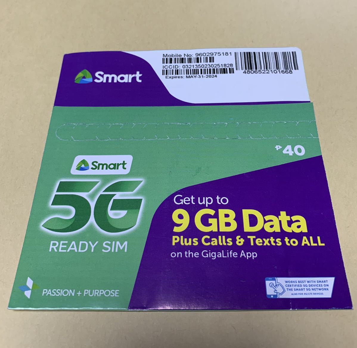  SIM Philippines Auto Roaming Smart