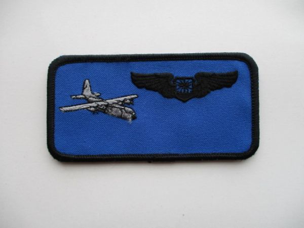【傷や汚れあり】【送料無料】アメリカ空軍U.S.AIR FORCE Navigator WingsパッチNAME TAGワッペン/タグ ...