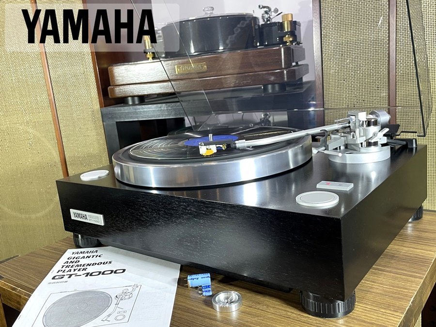 【目立った傷や汚れなし】YAMAHA GT-1000 レコードプレーヤー シェル/カートリッジ等付属 当社メンテ/調整済 Audio Stationの落札情報詳細 - Yahoo!オークション ...
