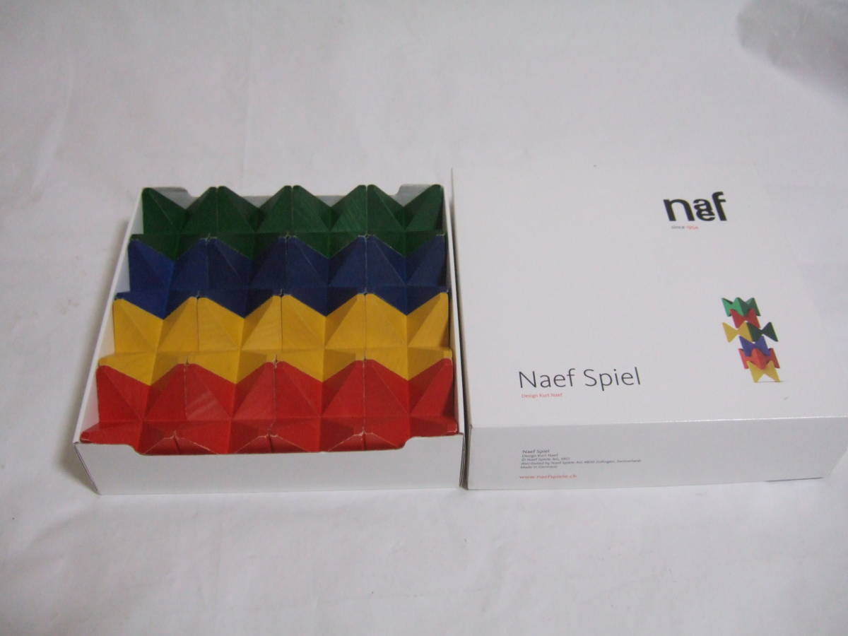 【やや傷や汚れあり】!Naef ネフ社 Naef Spiel 積み木★ネフスピール/ベネッセ/知育玩具/積み木/北欧 Design Kurt Naef 1954の落札情報詳細 - Yahoo ...