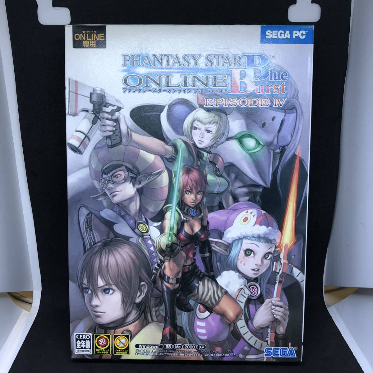 【やや傷や汚れあり】A2671 SEGA PC Windows ファンタシースターオンライン ブルーバースト HCJ-0376の落札情報詳細 - ヤフオク落札価格検索 オークフリー