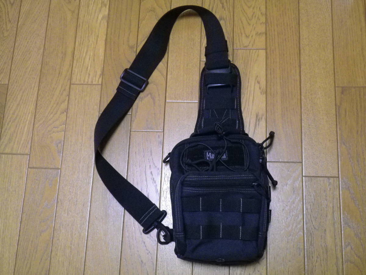 【目立った傷や汚れなし】中古 MAGFORCE マグフォース ワンショルダー ミリタリーバッグ MOLLE SYSTEM モールシステム対応 ...