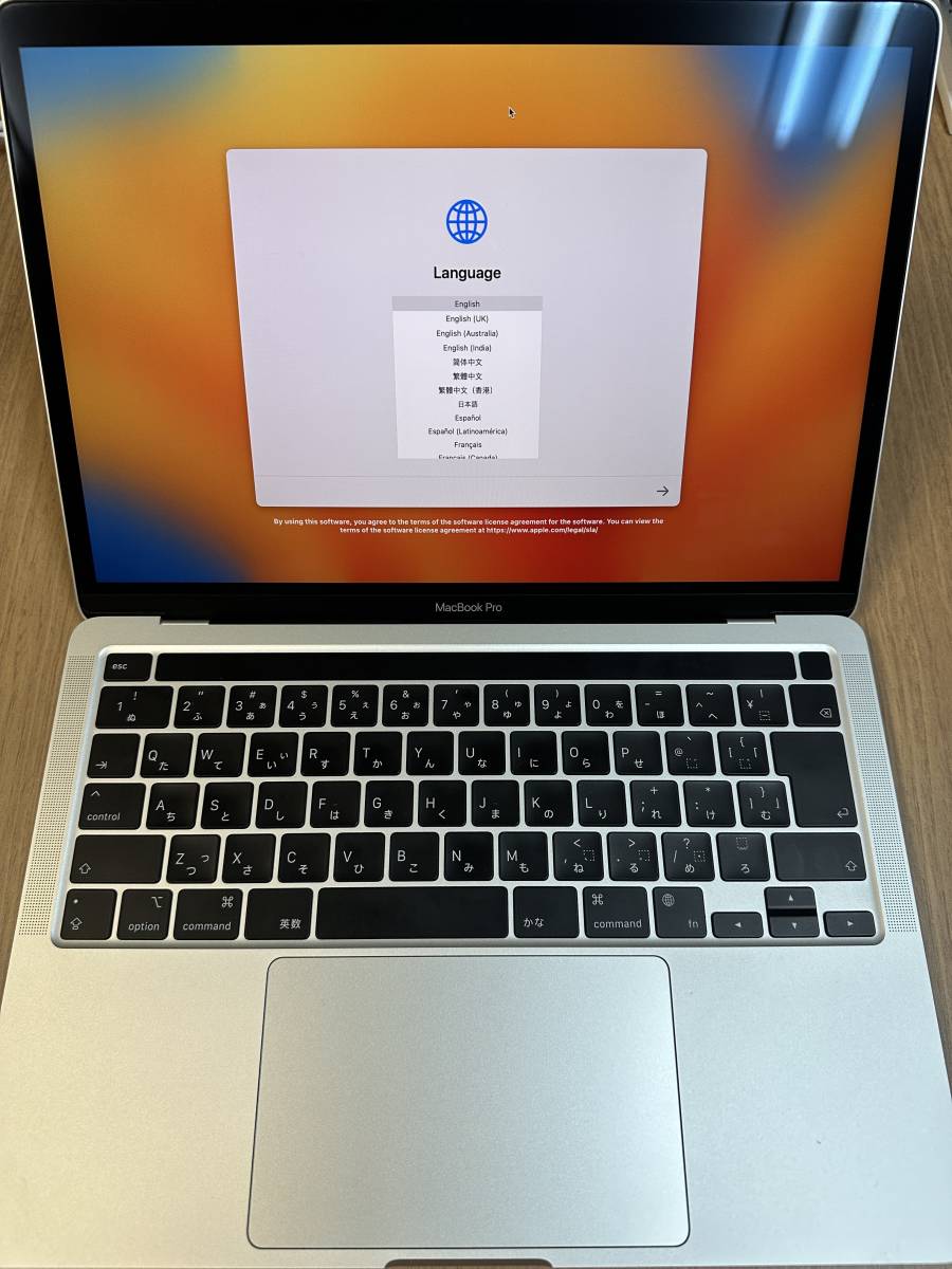 【やや傷や汚れあり】Mac Book Pro 13-inch Apple M1 8コア/8GB/512GB/A2338 JISキーボード ...