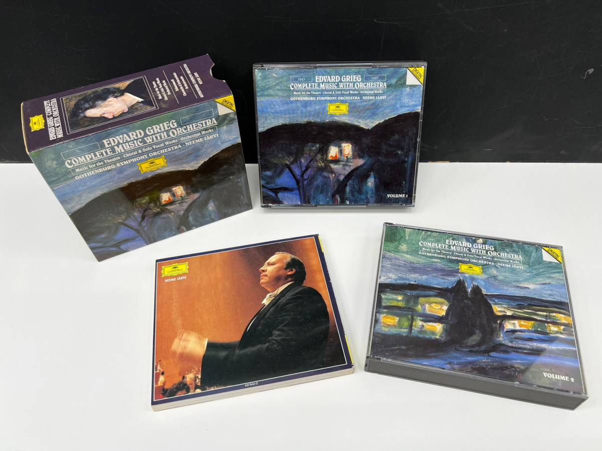 【傷や汚れあり】⑤/CD-BOX/エドヴァルド・グリーグ/Complete music with orchestra/オーケストラ/6枚/クラシック/現状ですの落札情報詳細 - Yahoo ...