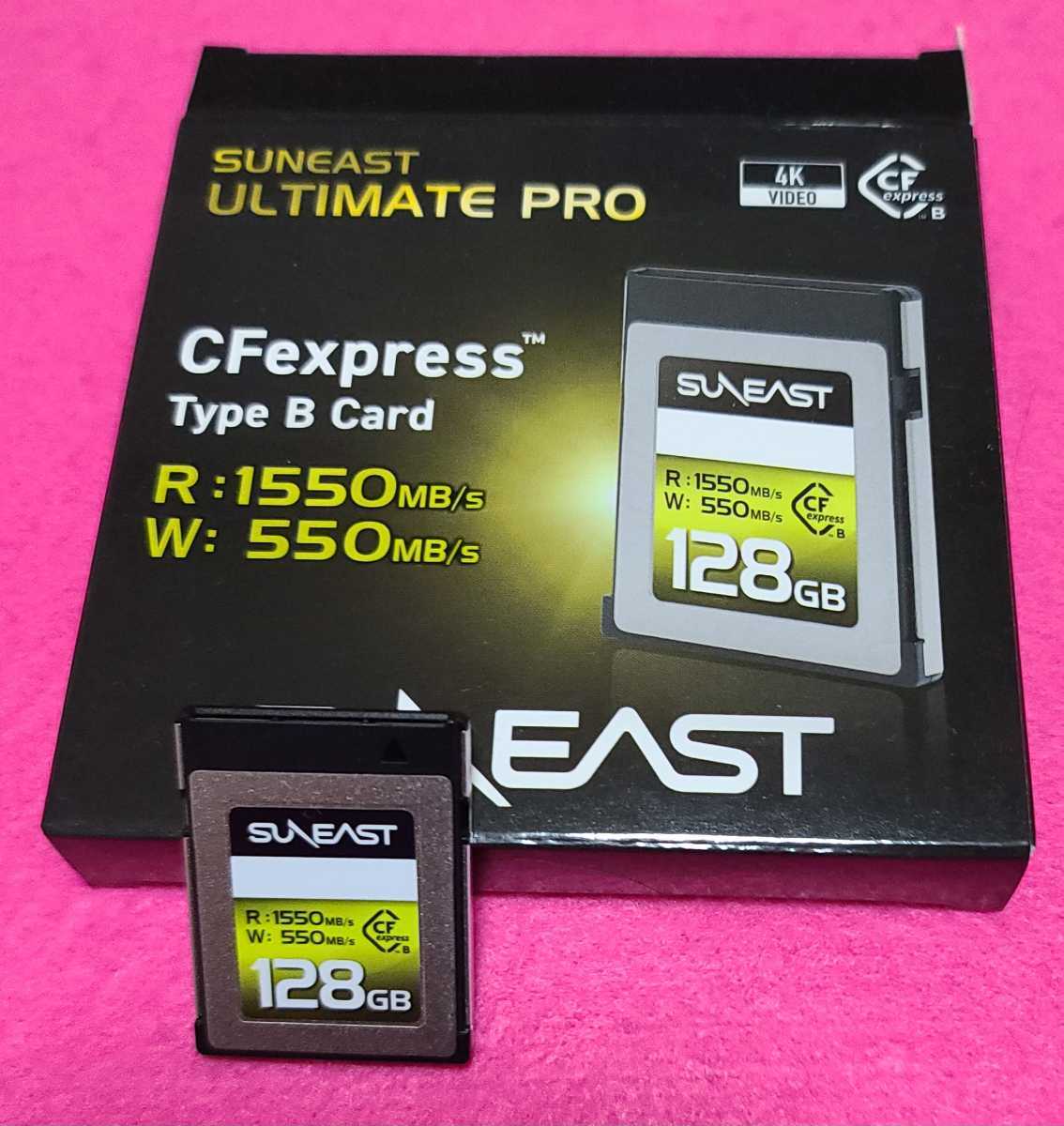 【未使用に近い】SUNEAST CFexpress typeB 128GB ULTIMATE PRO サンイースト の落札情報詳細 - ヤフオク落札価格検索 オークフリー