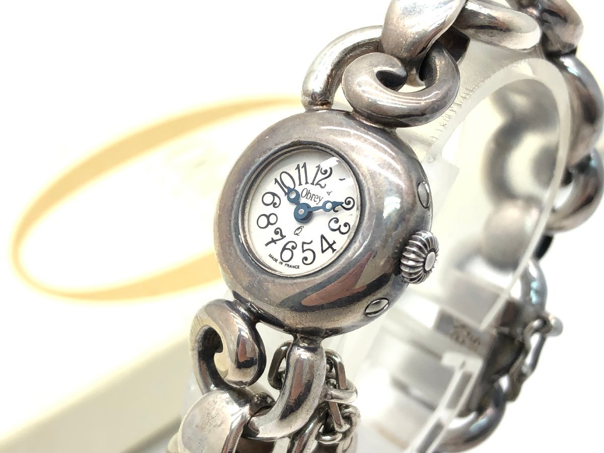 【傷や汚れあり】Obrey ソリッドシルバー クォーツ 腕時計 レディース 箱付き ジャンク 中古【sm1207048】の落札情報詳細 ...