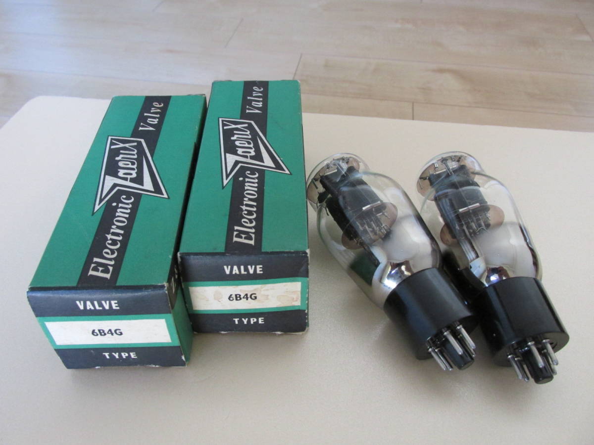 【傷や汚れあり】Zaerix 6B4G 真空管 2本 セット 動作未確認 ジャンクの落札情報詳細 - ヤフオク落札価格検索 オークフリー
