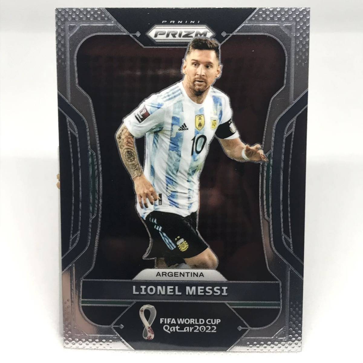 【未使用】LIONEL MESSI #7 base card PANINI PRIZM FIFA WORLD CUP QATAR 2022の ...