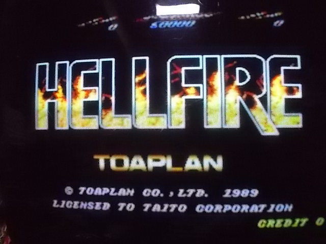 【傷や汚れあり】★ HELL FIRE (TOAPLAN) 純正基板 オリジナルインスト2枚！許諾シール付き！★の落札情報詳細 - ヤフオク ...
