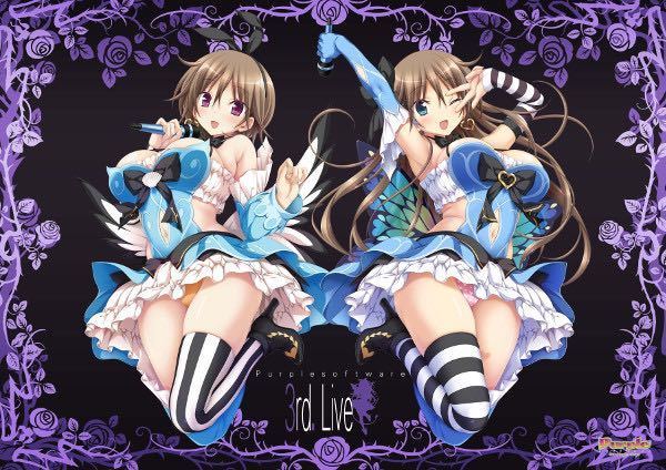 【未使用】『ハピメア』Purple software 3rd Live 有栖＆有子 アクリルスタンド パープルソフトウェア アクリルパネル 新品未開封 正規品 1円スタート の落札情報詳細 ...