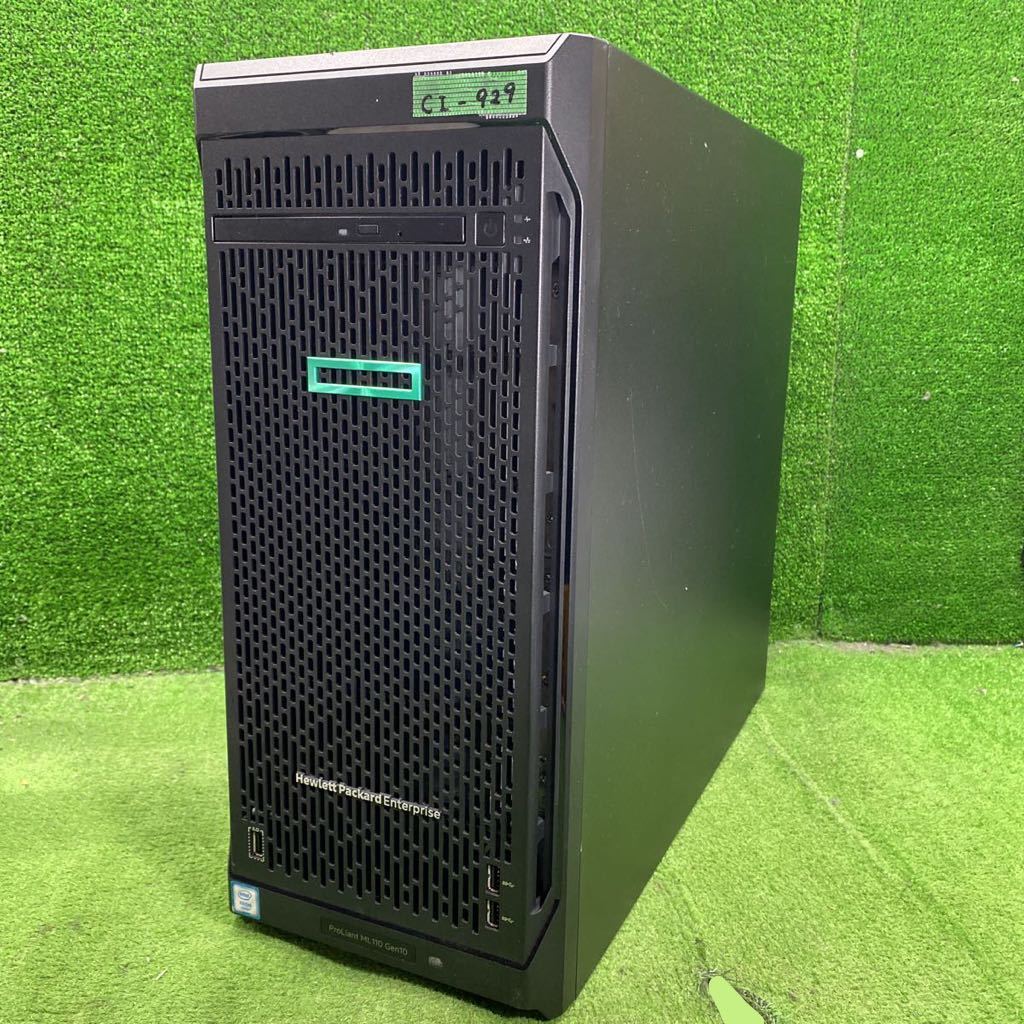 【傷や汚れあり】CI-929 激安 デスクトップPC サーバー HPE ProLiant ML110 Gen10 起動確認済み CPU.メモリ ...