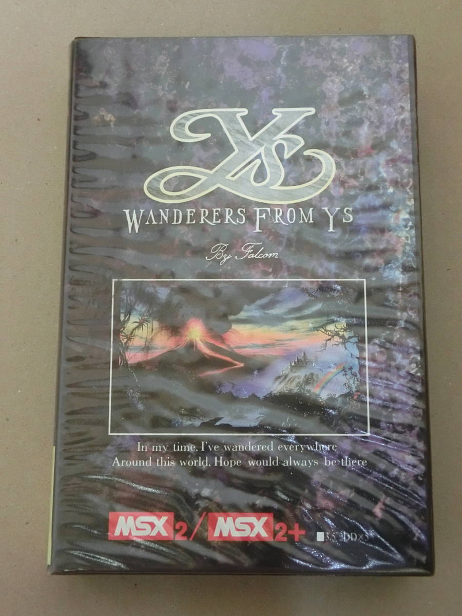 【傷や汚れあり】MSX2 MSX2+ ワンダラーズフロムイース WANDERERS FROM YSの落札情報詳細 - ヤフオク落札価格検索 オークフリー