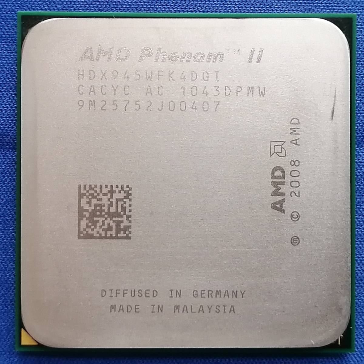 【やや傷や汚れあり】 【動作確認済】 AMD Phenom II X4 @3.00GHz CPU の落札情報詳細 - ヤフオク落札価格検索 ...