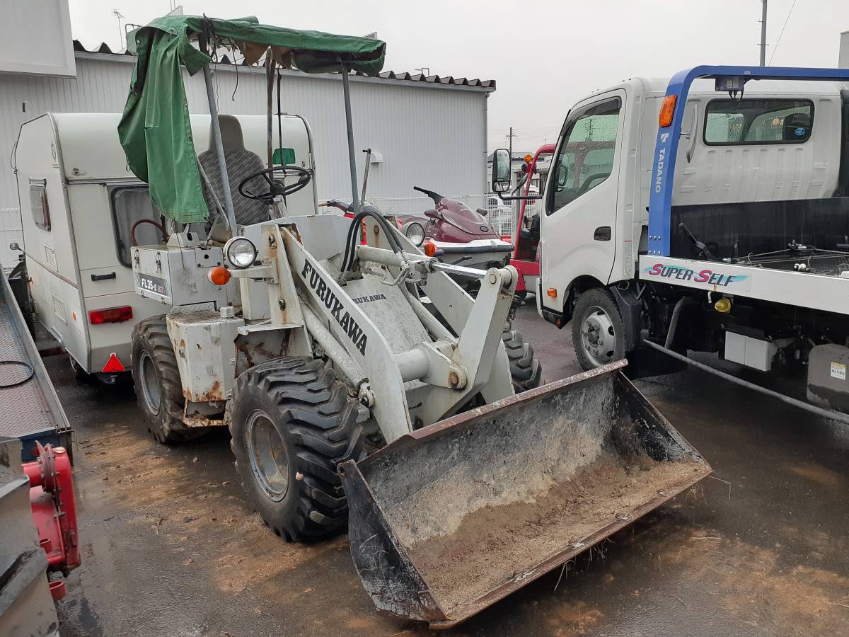 【傷や汚れあり】岩手発!! FURUKAWA ホイールローダー FL35-Ⅱ ディーゼル 始動OK 現状渡し 売切!! の落札情報詳細| ヤフオク落札価格情報 オークフリー