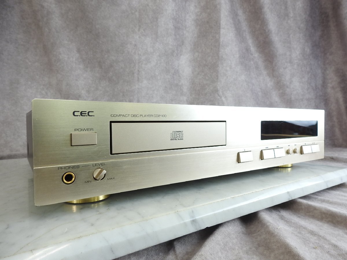 【傷や汚れあり】☆ CEC シーイーシー CD2100 CDプレーヤー ☆中古☆の落札情報詳細 - ヤフオク落札価格検索 オークフリー