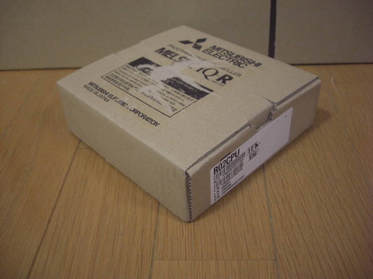 【未使用】即決★未使用 三菱 シーケンサ MITSUBISHI MELSEC iQ-R CPUユニット R02CPU 2019年製造 管理番号 ...