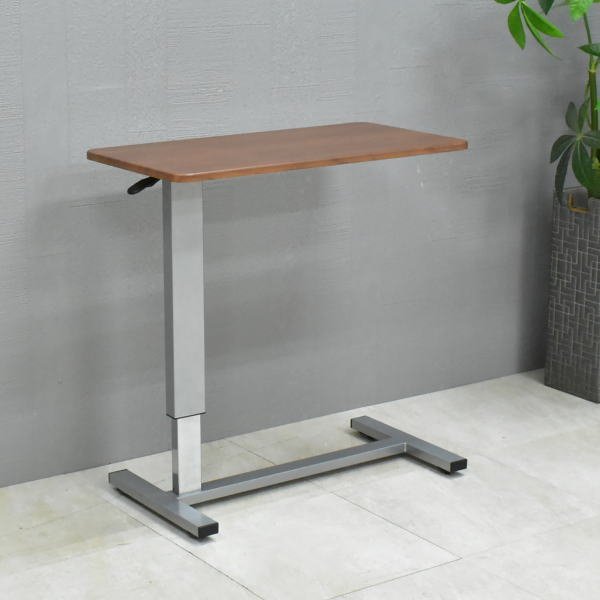 【未使用】QL19-2C:【地域限定送料無料 展示処分品 1円～】昇降式サイドテーブル 高さ65~95cm キャスター付【スタンディングテーブル机ベッドoutlet】の落札情報詳細 ...