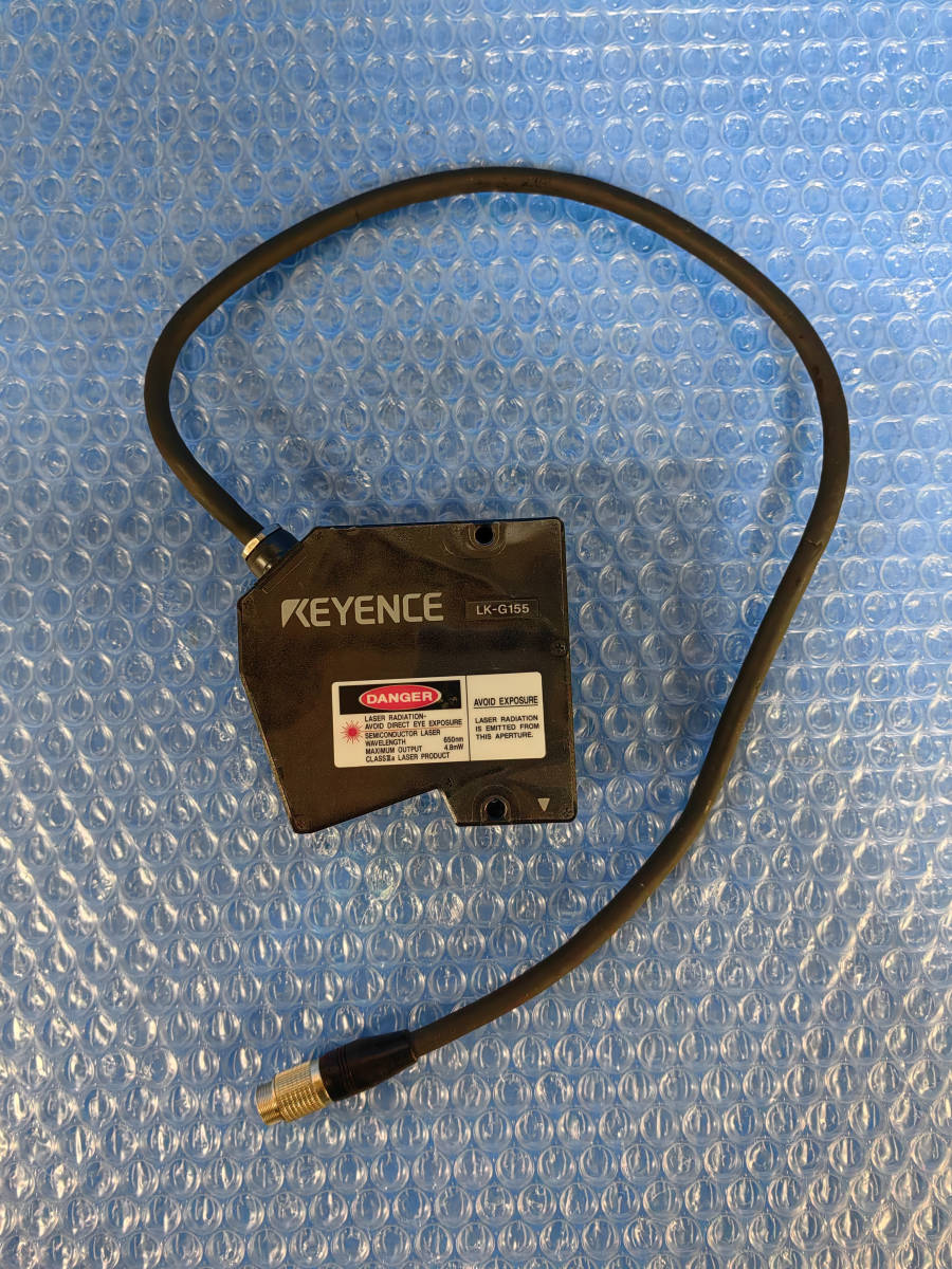 【傷や汚れあり】[CK13168] KEYENCE LK-G155 高速 高精度CCDレーザ変位計 LK-G3000 シリーズ ロングレンジセンサヘッド ワイドスポット 動作保証の落札情報詳細 ...