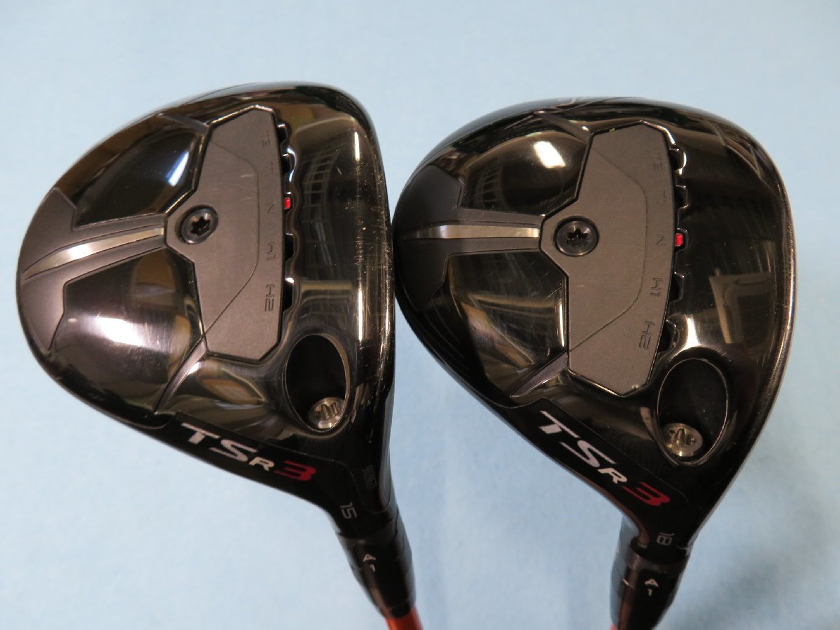 【やや傷や汚れあり】【中古】タイトリスト 2022 TSR-3 フェアウェイウッド2本セット 3W（15°）＆5W（18°）【S】TOUR-AD DI-6＜HC、レンチあり＞の落札情報詳細 ...