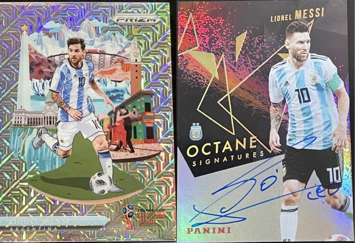 【未使用に近い】説明文必読! メッシ Lionel Messi 2021-22 PANINI Immaculate Collection ...
