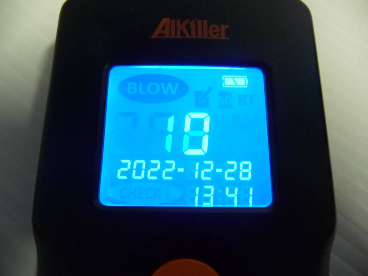 【未使用】未使用 Alkiller アルキラー アルコールチェッカー FT-002Mの落札情報詳細 - ヤフオク落札価格検索 オークフリー