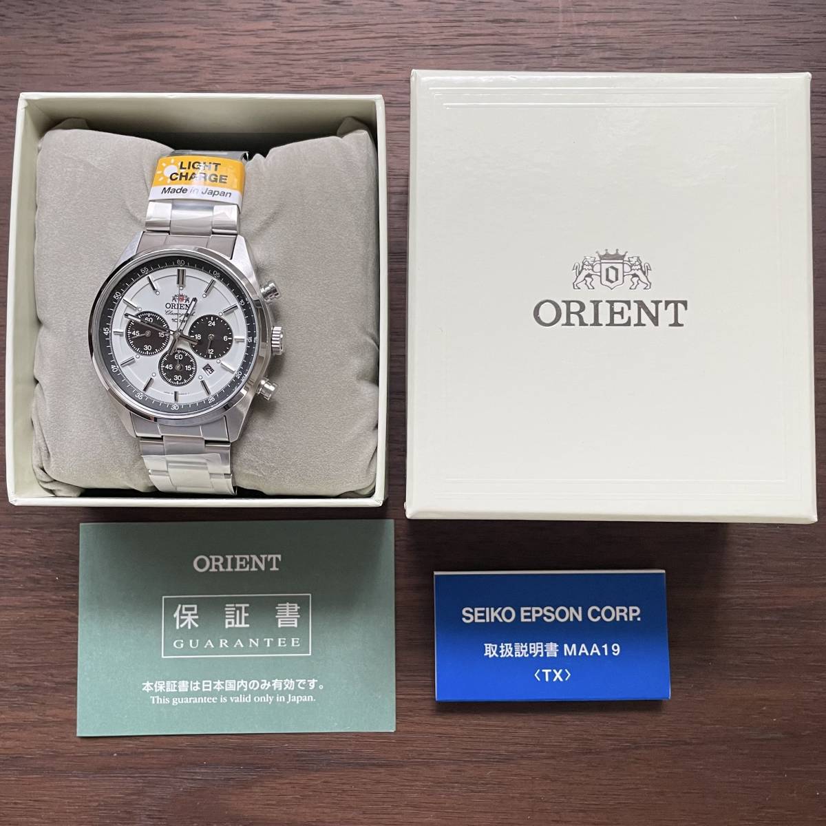 【未使用】新品未使用 2022年12月購入 オリエント ORIENT スポーティー NEO 70's ネオセブンティーズ SOLAR ...