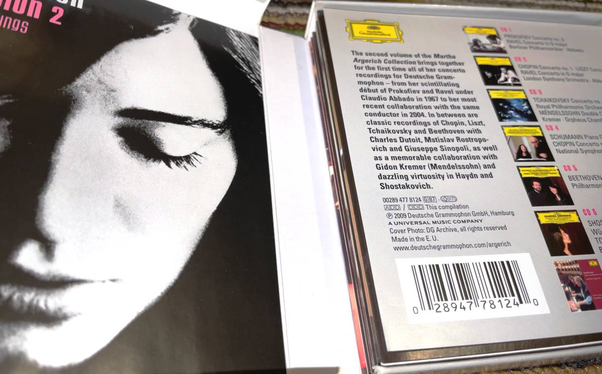 【未使用に近い】 未使用 極美＜CD 7枚組＞マルタ・アルゲリッチ Martha Argerich /The Collection 2 ...