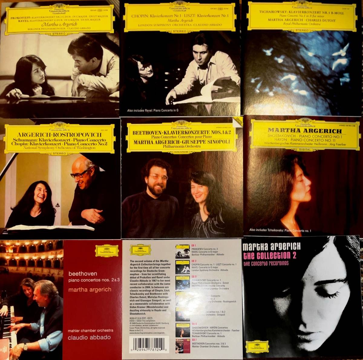 【未使用に近い】 未使用 極美＜CD 7枚組＞マルタ・アルゲリッチ Martha Argerich /The Collection 2 ...